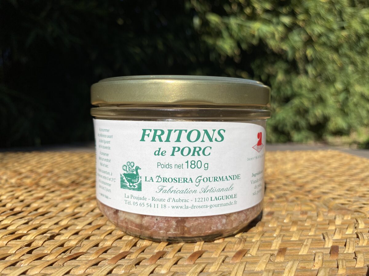 Fritons de porc 180 g pour 4 personnes - Le Panier Fermier Aveyronnais