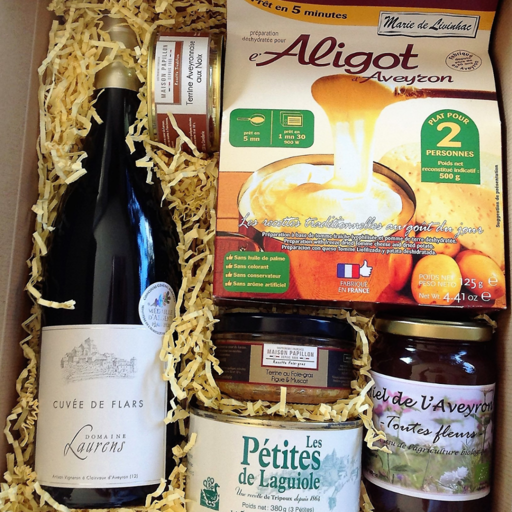 Coffret "incontournable Aveyron" - Le Panier Fermier Aveyronnais